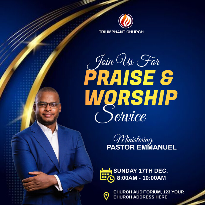 Copy of Church | PosterMyWall