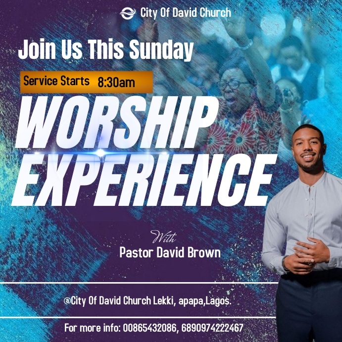 CHURCH Template | PosterMyWall