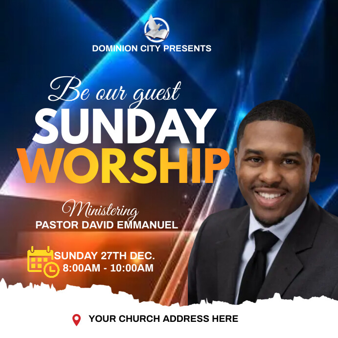 Church Template | PosterMyWall