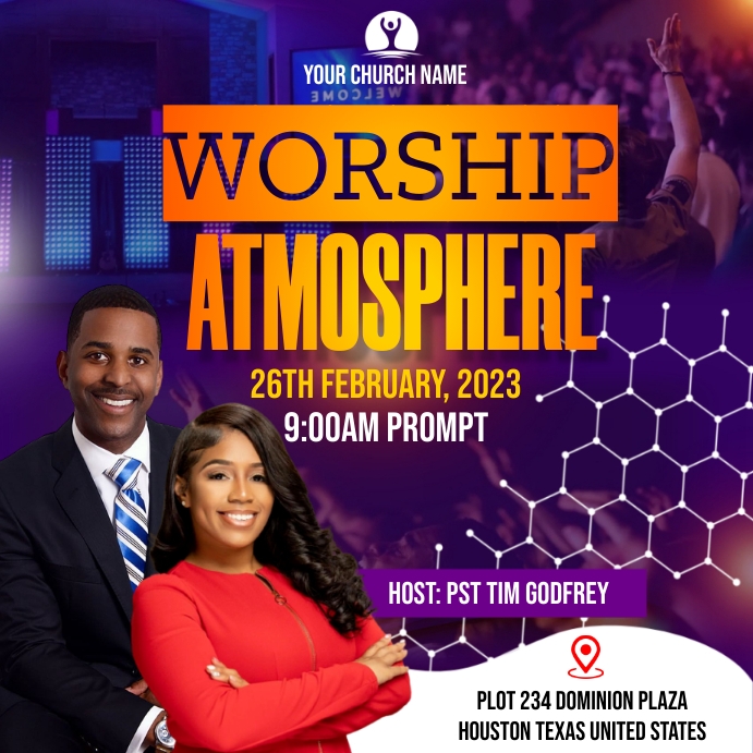 church Templat | PosterMyWall