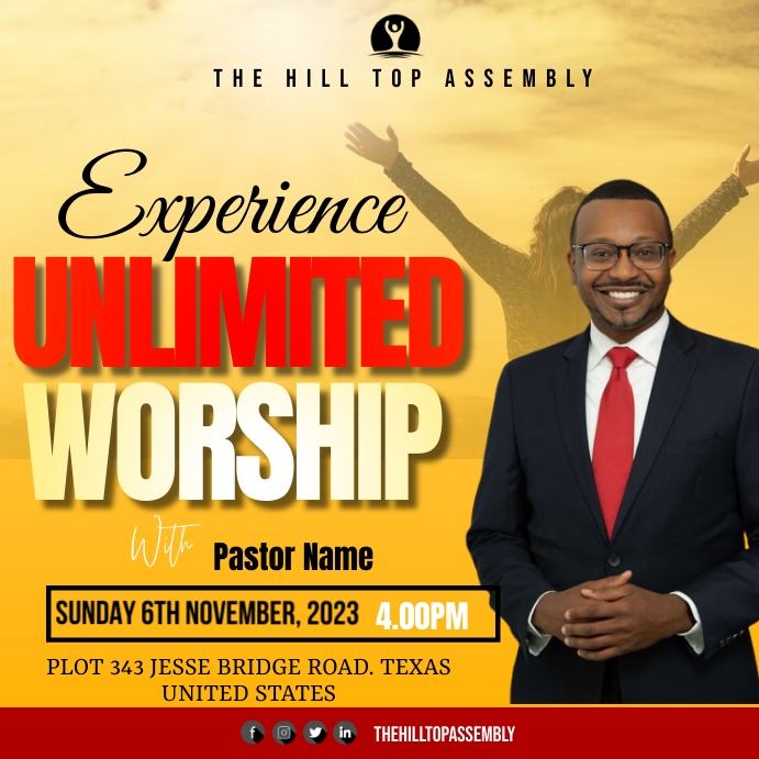 Copy of Church | PosterMyWall