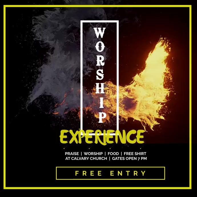 Copy of Church | PosterMyWall