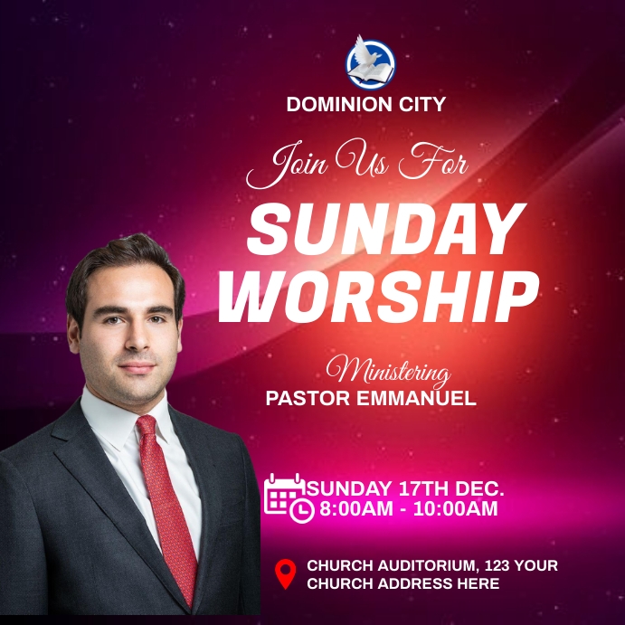 Church Template | PosterMyWall