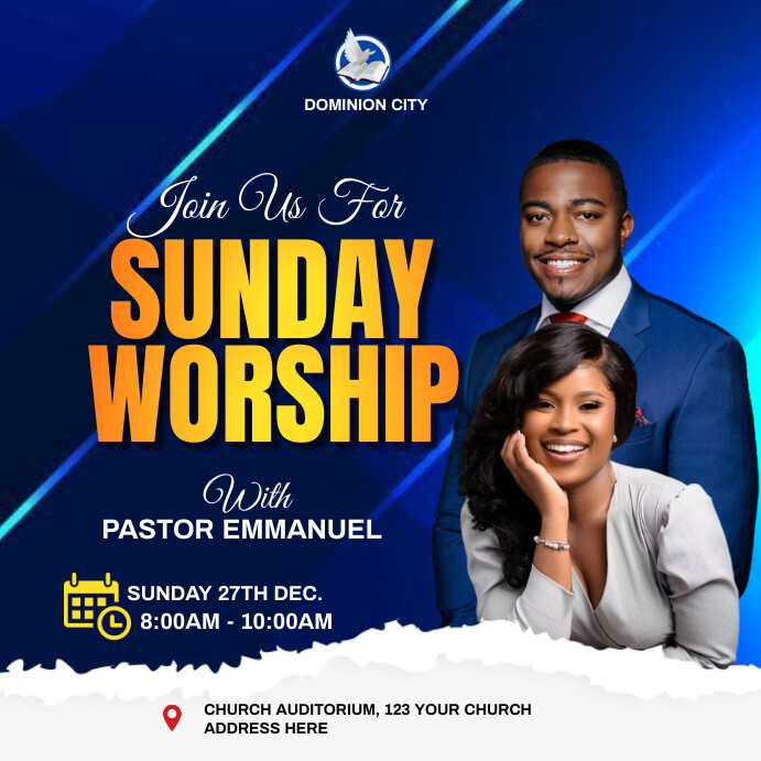 Church Template | PosterMyWall