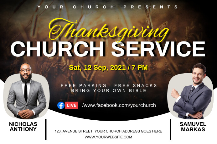 Church Template | PosterMyWall