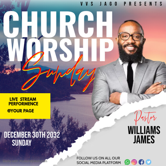 Church Template | PosterMyWall