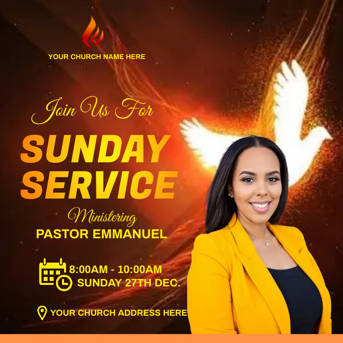 Church Template | PosterMyWall