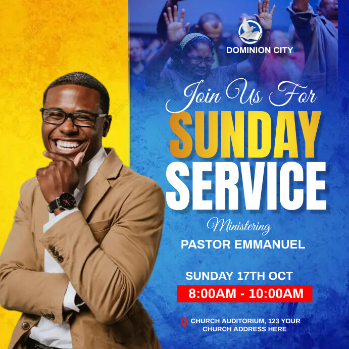 Church Template | PosterMyWall