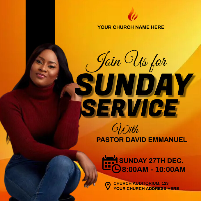 Church Template | PosterMyWall