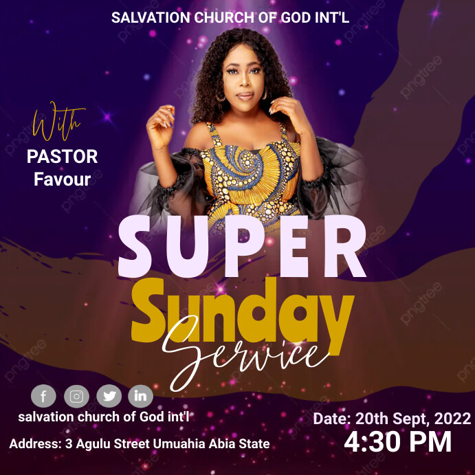 church Template | PosterMyWall