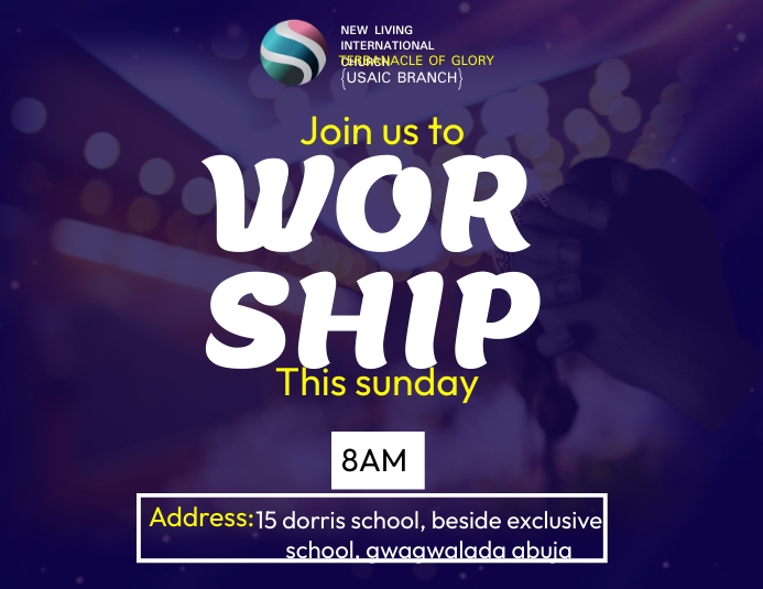 Copy of church | PosterMyWall