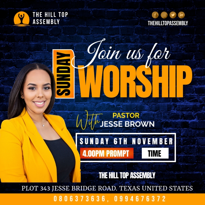 Church Template | PosterMyWall