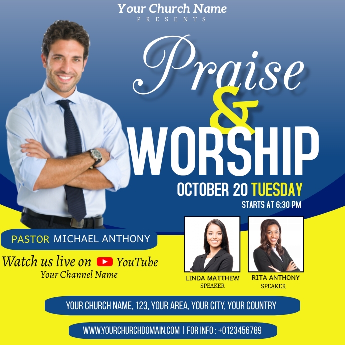 Church Template | PosterMyWall