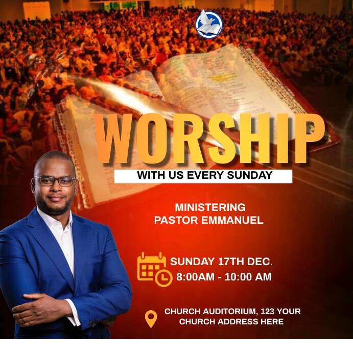 Church Template | PosterMyWall