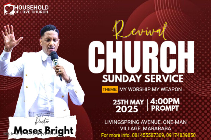CHURCH Template | PosterMyWall