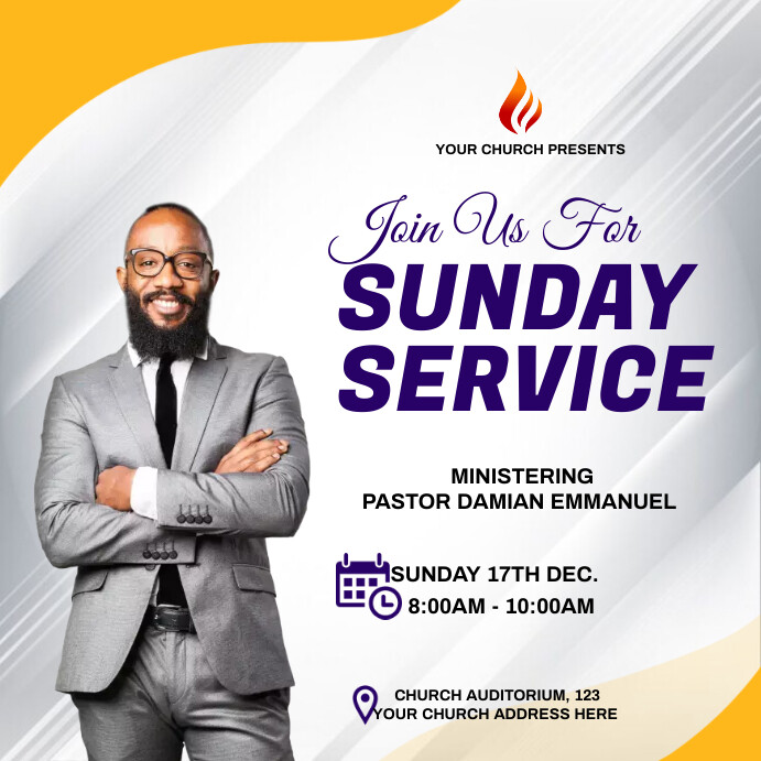 Church Template | PosterMyWall