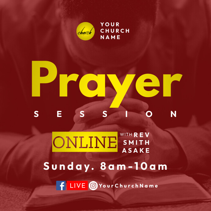 church Templat | PosterMyWall