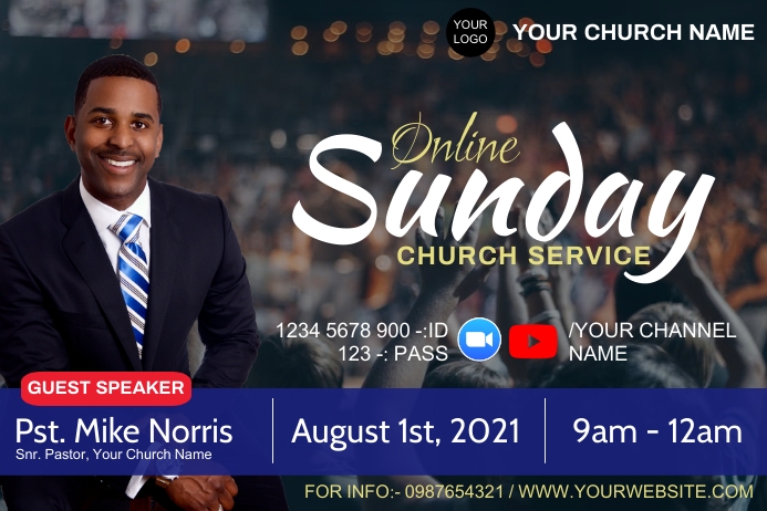 Simbahan Template | PosterMyWall