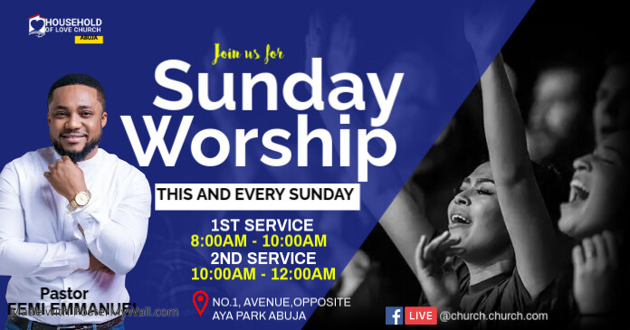 church Template | PosterMyWall