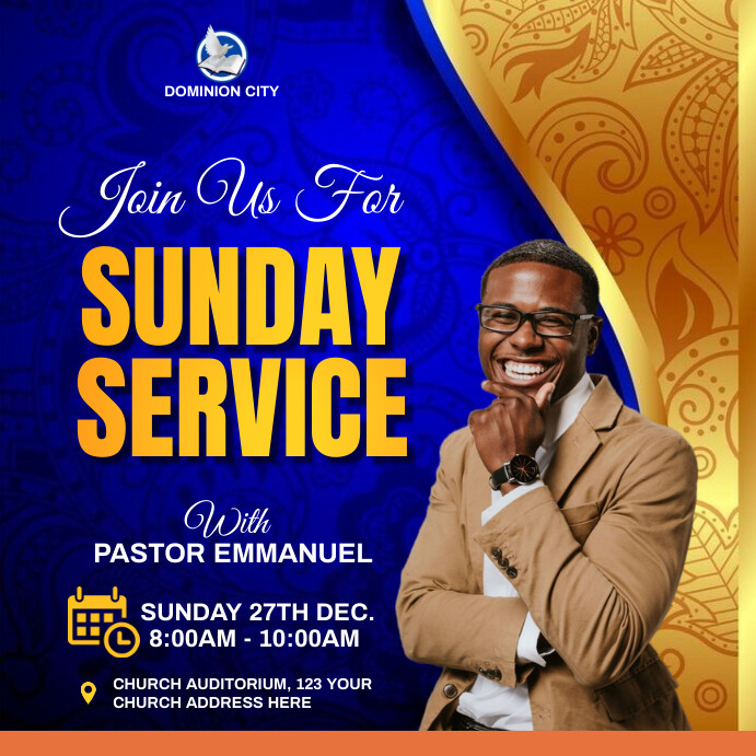 Church Template | PosterMyWall
