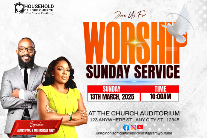 church Template | PosterMyWall
