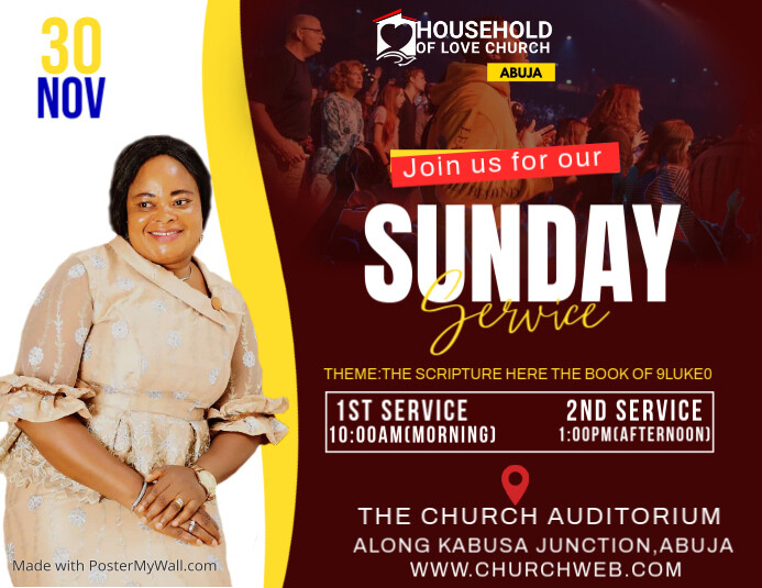 church Template | PosterMyWall