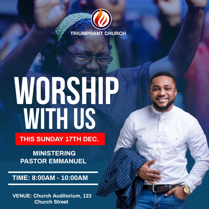 Church Template | PosterMyWall