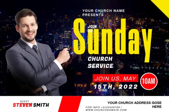 CHURCH Template | PosterMyWall