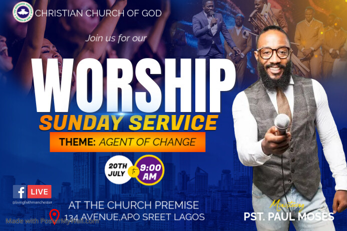 Church Template | PosterMyWall