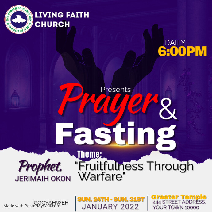 Copy of church | PosterMyWall