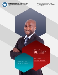 crossover Sunday service flyer poster (1) Template | PosterMyWall