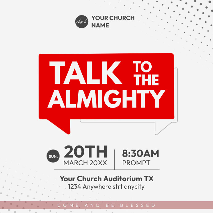 Church Template | PosterMyWall