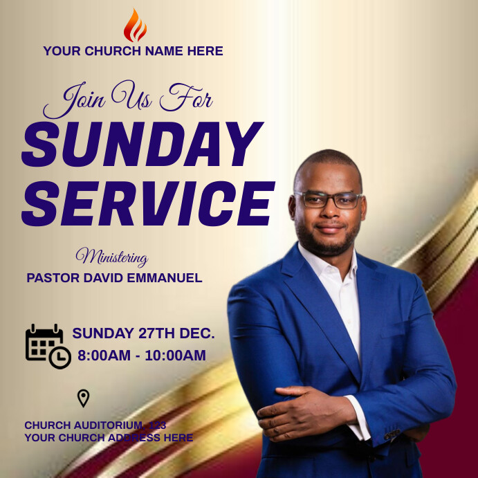 Church Template | PosterMyWall