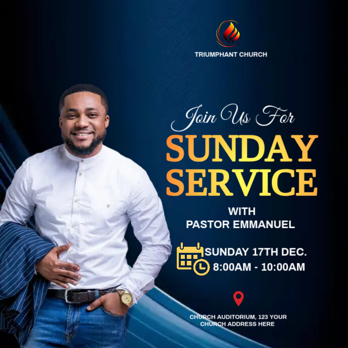 Church Template | PosterMyWall