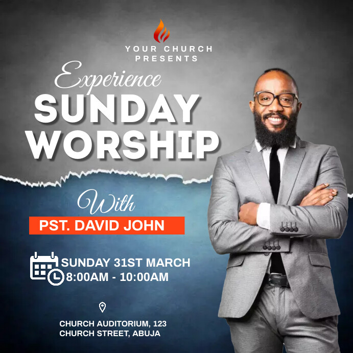 Church Template | PosterMyWall