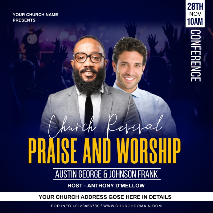 CHURCH Template | PosterMyWall