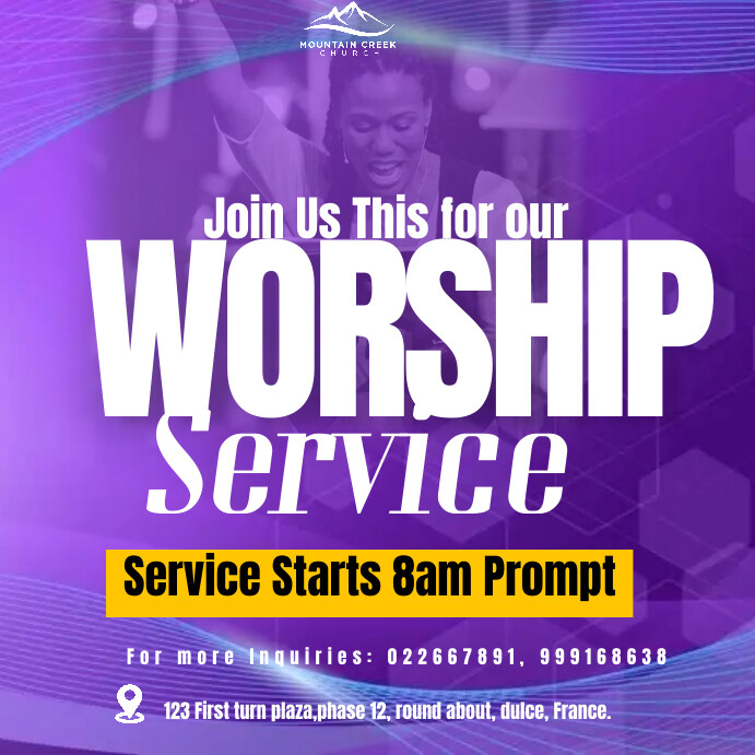 CHURCH Template | PosterMyWall