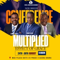 Blue Church Inauguration Instagram Post Template | PosterMyWall