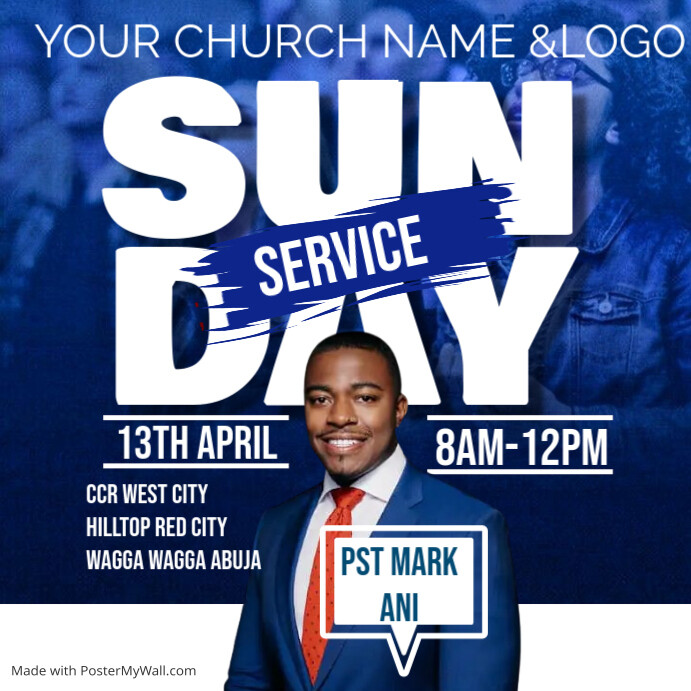 Copy of Church | PosterMyWall