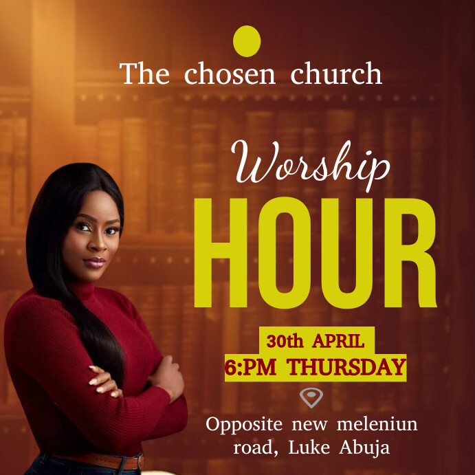 Plantilla de Church | PosterMyWall