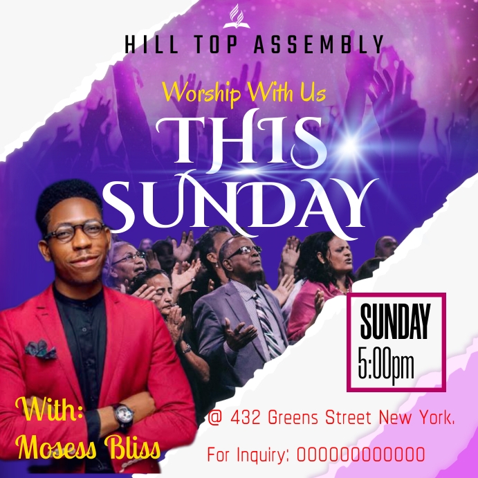 Church Template | PosterMyWall