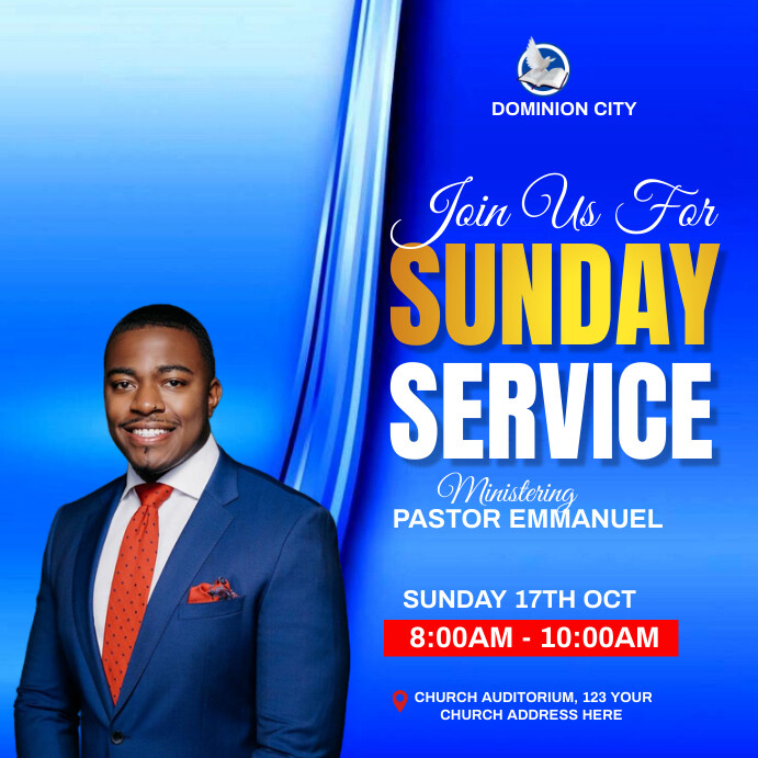 Church Template | PosterMyWall