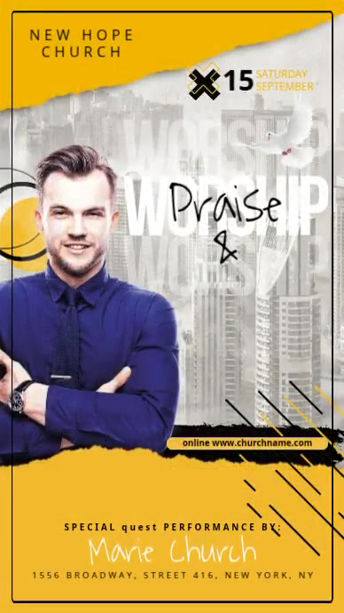 Plantilla de Church Digital Display | PosterMyWall