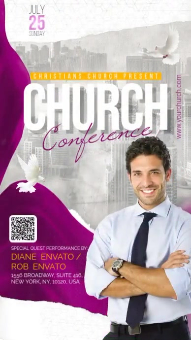 Church Digital Display Template | PosterMyWall