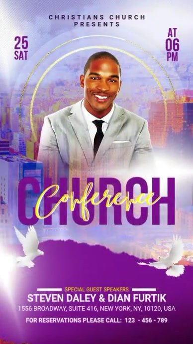Church Digital Display Template | PosterMyWall