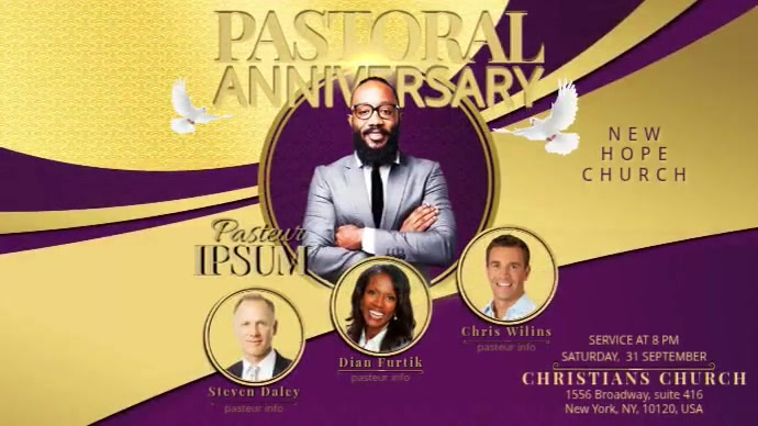 Church Display Template | PosterMyWall