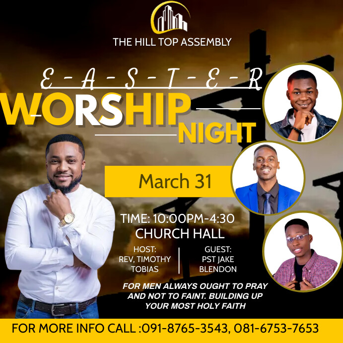 Copy of CHURCH Easter | PosterMyWall