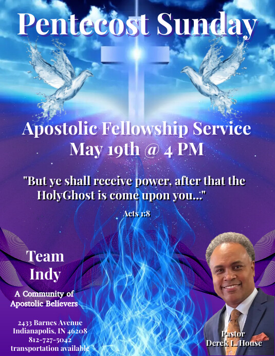 Church Event & Service Flyer Template | PosterMyWall