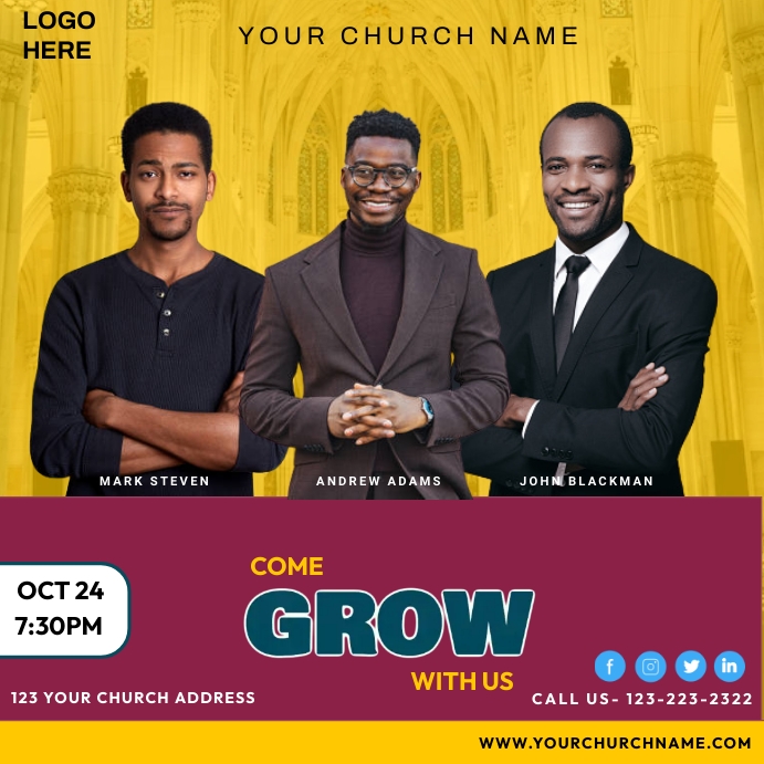 Copy of CHURCH EVENT (15) | PosterMyWall