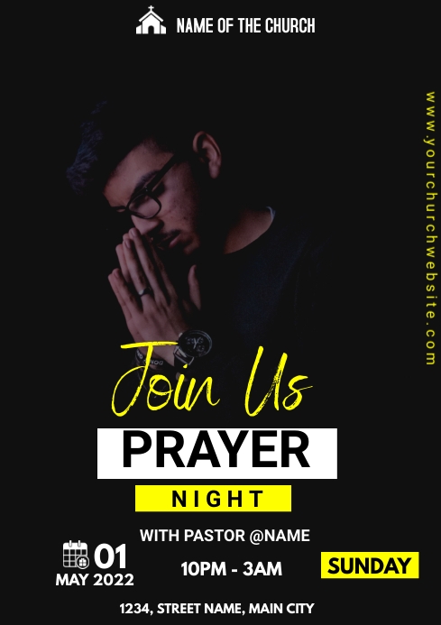 CHURCH EVENT A4 TEMPLATE.E | PosterMyWall